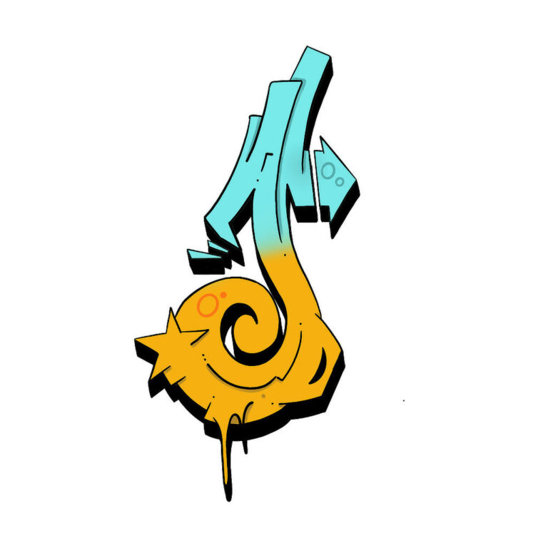 Graffiti Letter J: inspirational images and tutorial