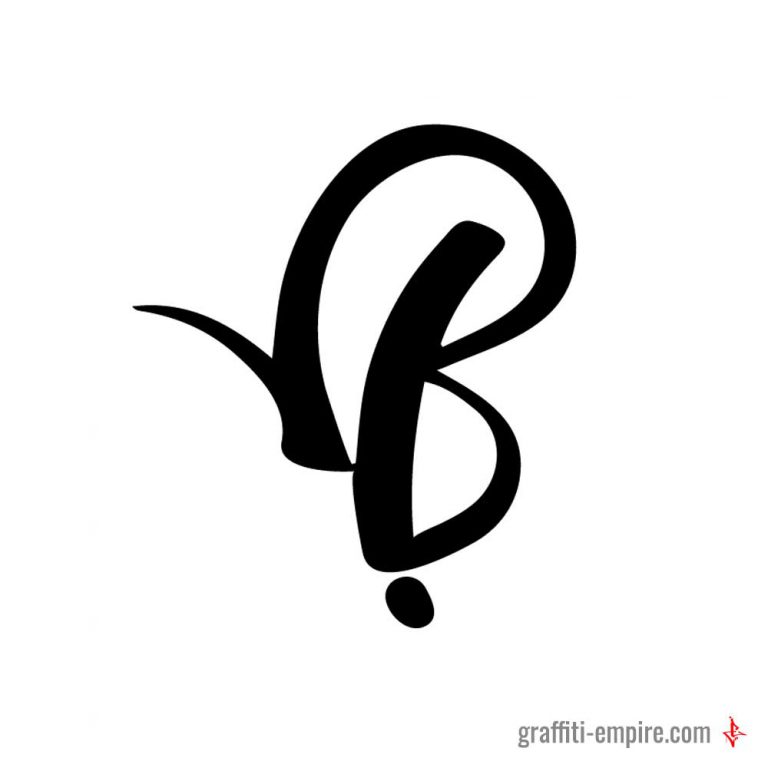 Graffiti Letter B: Inspirational Images and Tutorial