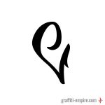 Graffiti Letter C: inspirational images and tutorial