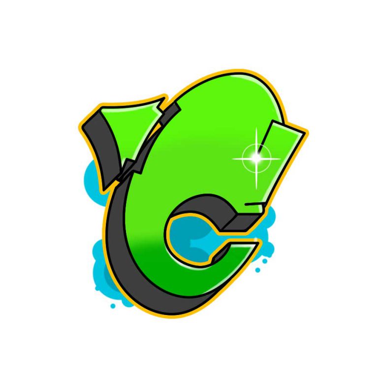 Graffiti Letter C: inspirational images and tutorial