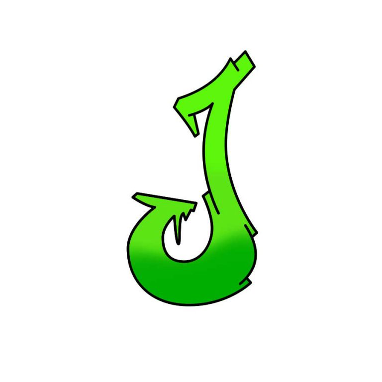 Graffiti Letter J: inspirational images and tutorial