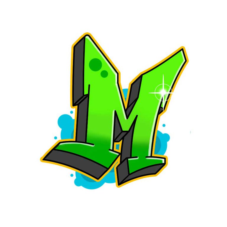 Graffiti Letter M: inspirational images and tutorial