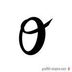 Graffiti Letter O: inspirational images and tutorial