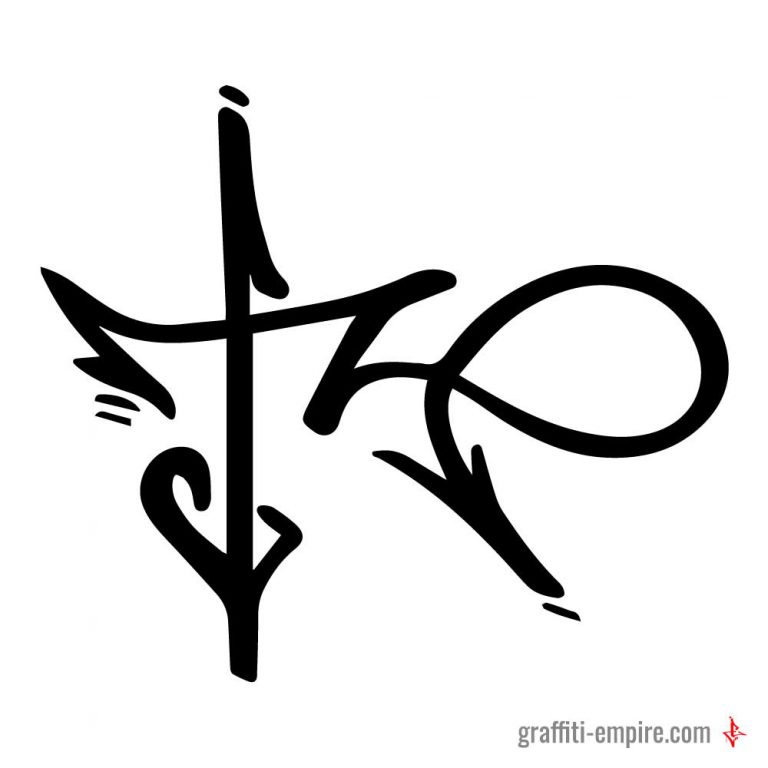 Graffiti Letter T: inspirational images and tutorial