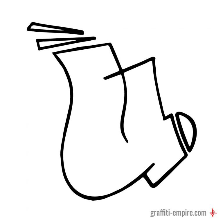 Graffiti Letter U: inspirational images and tutorial