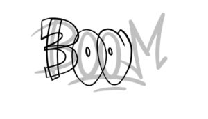 How to draw "Boom" in Graffiti in 14 steps | Graffiti Empire