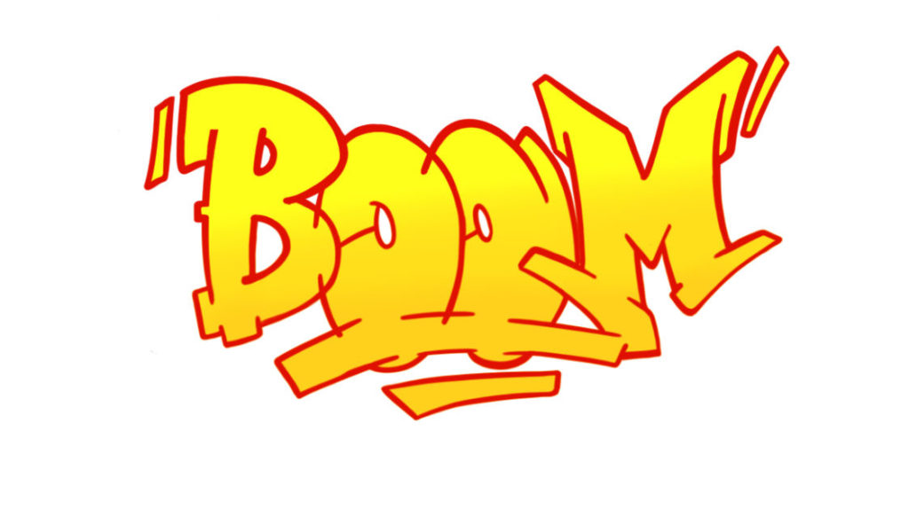 How to draw "Boom" in Graffiti in 14 steps | Graffiti Empire