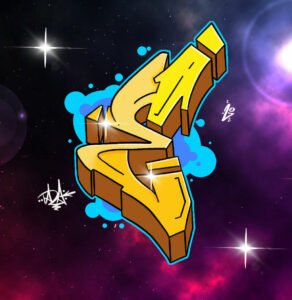Graffiti Letter E: inspirational images and tutorial